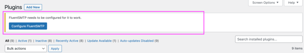 Configurable Email Delivery Providers - FluentSMTP