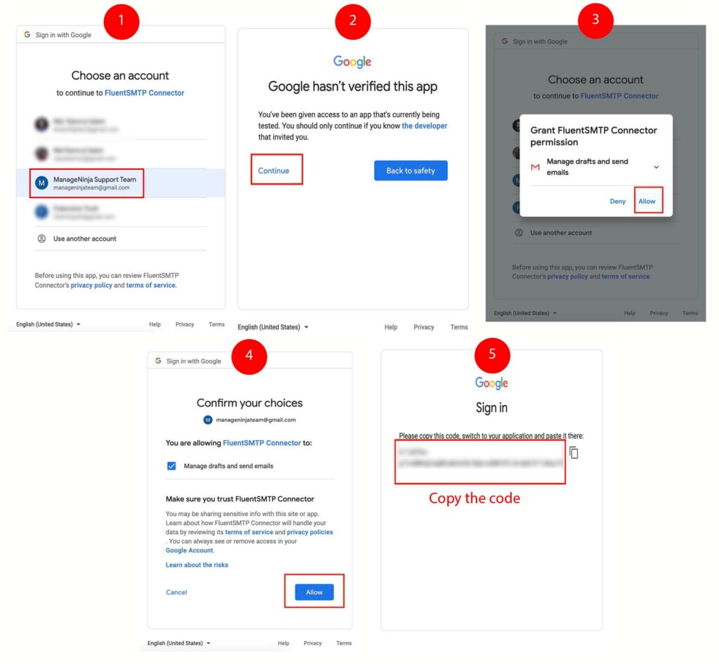 Connect Gmail or Google WorkSpace Emails with FluentSMTP - FluentSMTP