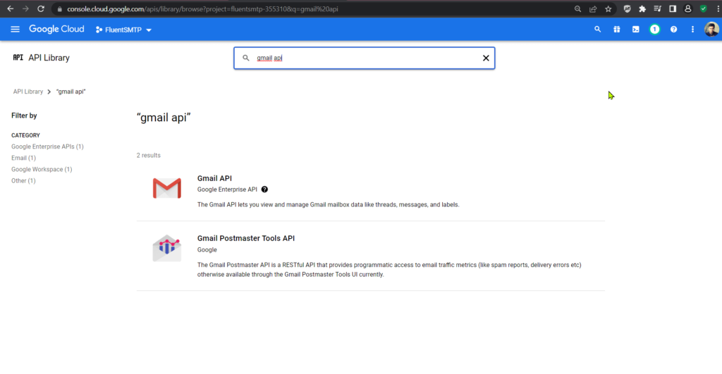 Gmail or Google Workspace with FluentSMTP - FluentSMTP