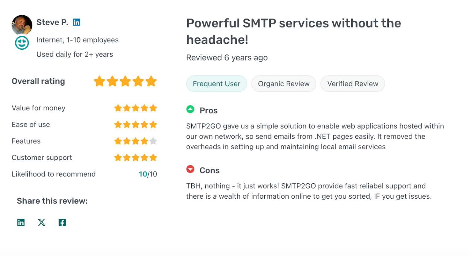 SMTP2GO Review: Features, Pros & Cons, Pricing, and More